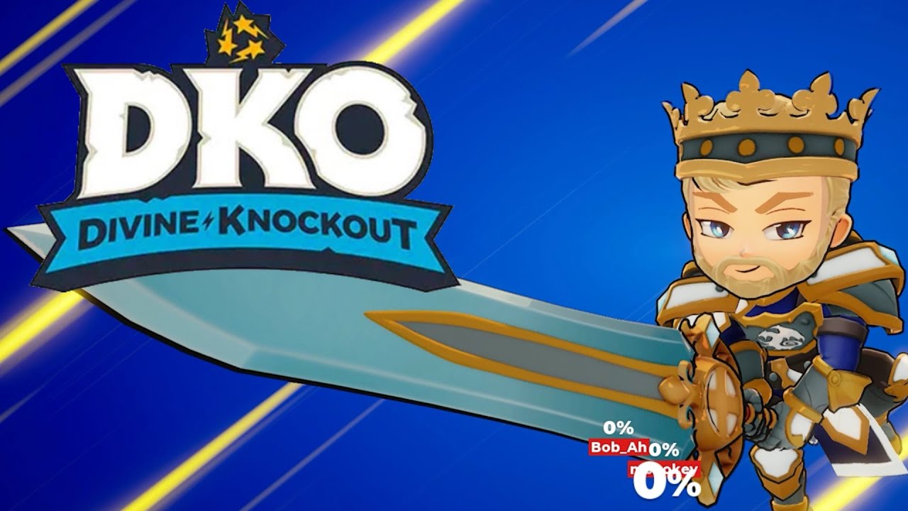 Smashing Buttons in Fighting Game (I Suck) | Divine Knockout (DKO ...