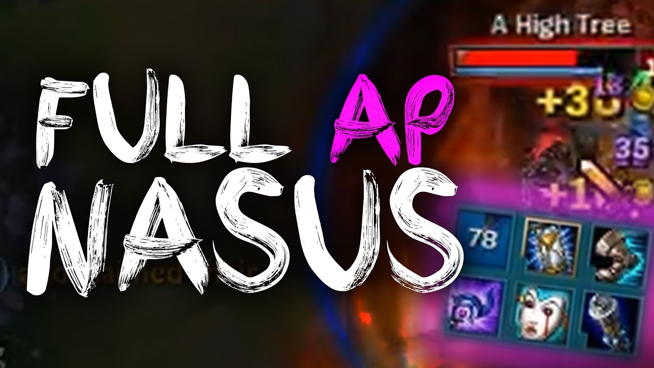 SirhcEz - FULL AP NASUS BURST CANE - YouTube