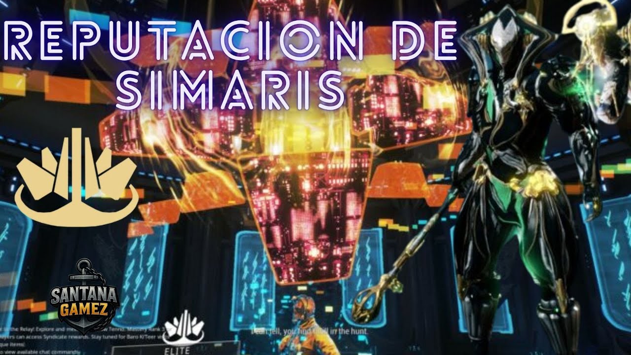 Cómo Subir Reputación del Cefalón Simaris RÁPIDO en Warframe (Guía Eficiente) - YouTube
