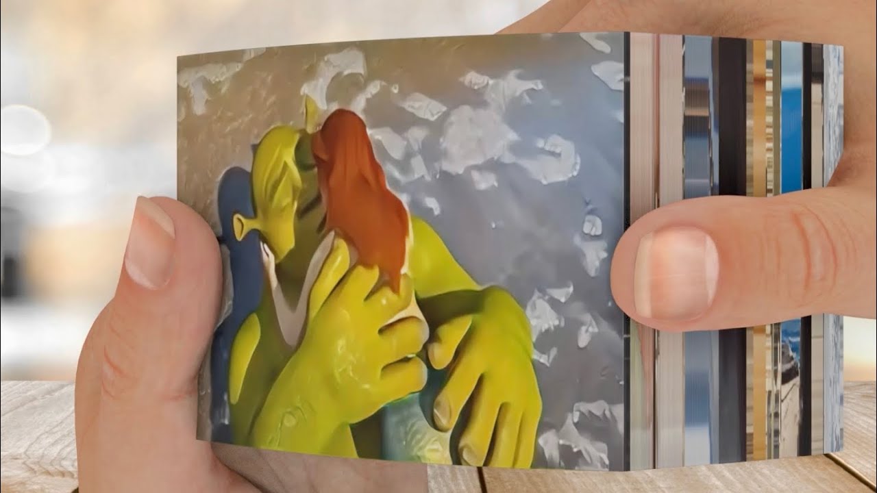 Shrek Meets Mermaid Ariel: An Unforgettable Encounter in Flipbook ...