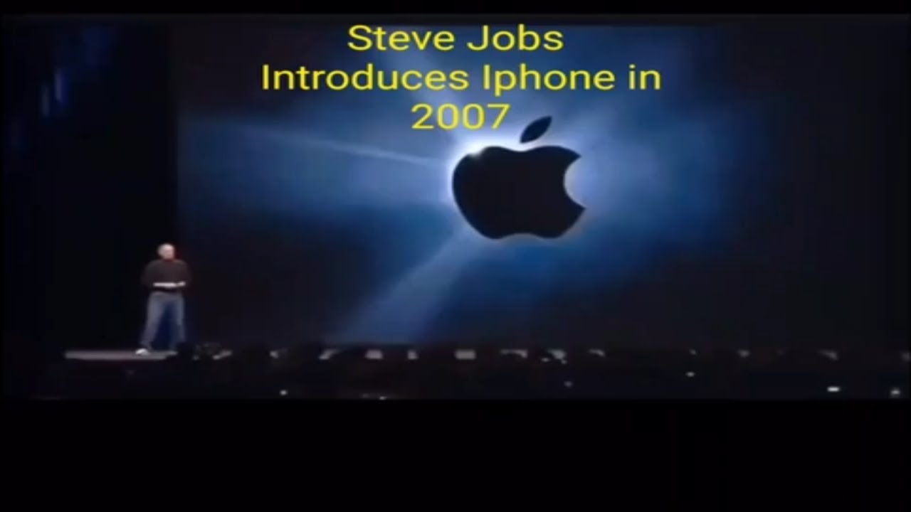 Debut Of The Original Apple iPhone In 2007 - YouTube