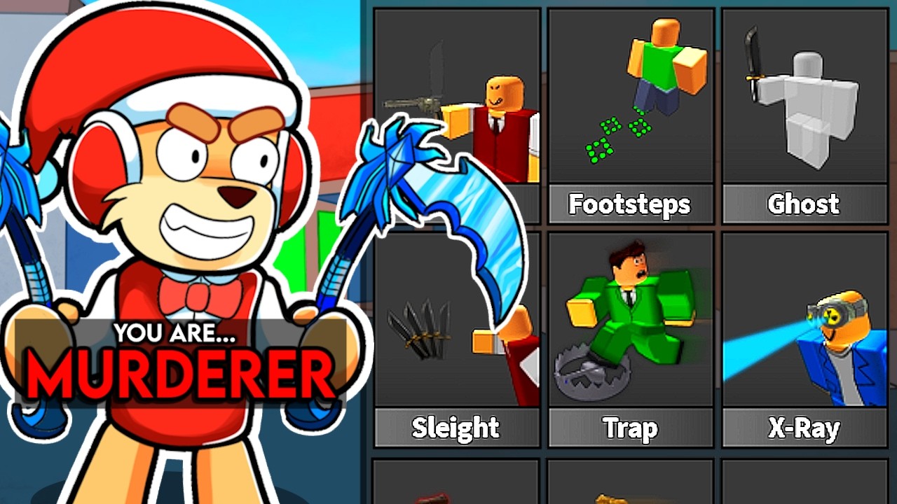 MASTERING EVERY ABILITY in ROBLOX MM2...😈 - YouTube