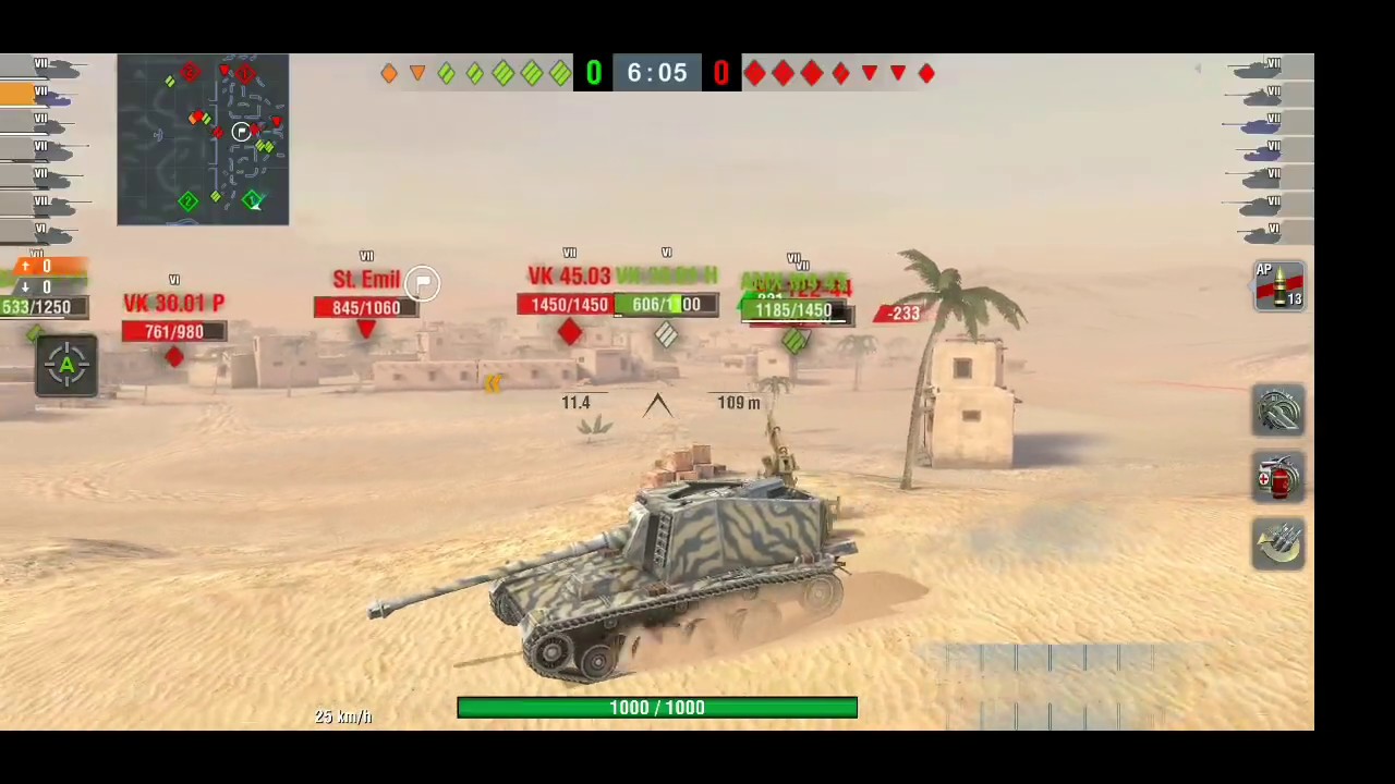 St.Emil in Platoon, A Close one! | World of Tanks Blitz - YouTube