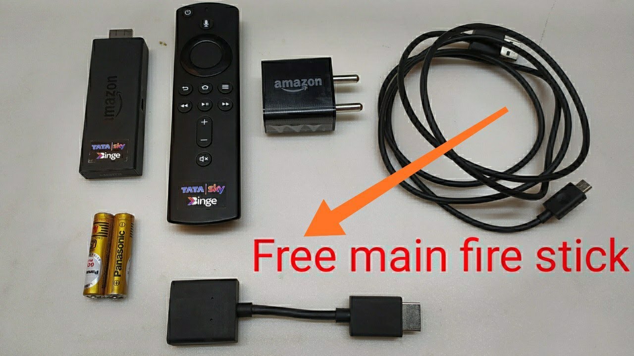 New Amazon fire tv stick setup step by step | (2021 ) | Tata sky box ...