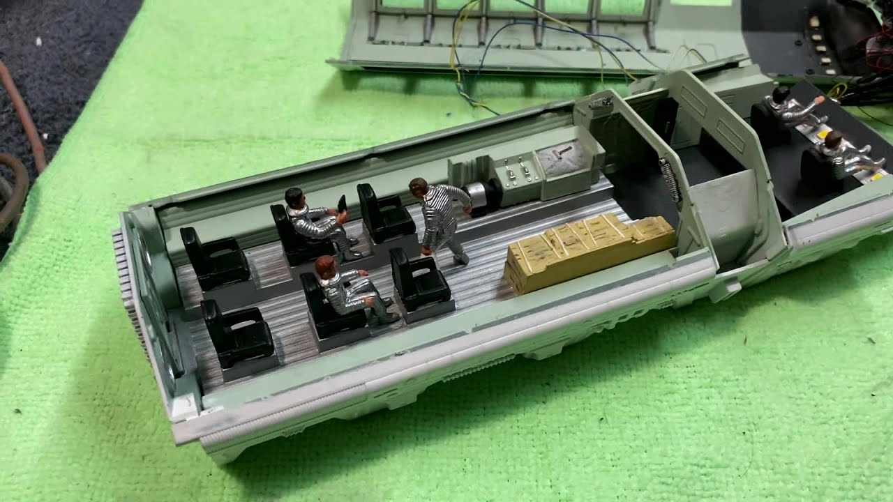 Let's Build The Moon Bus From 2001 (Finishing The Interior Detail ...