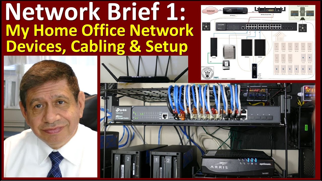 Network Brief 1 – A Walk-through of my Home Office Setup - YouTube