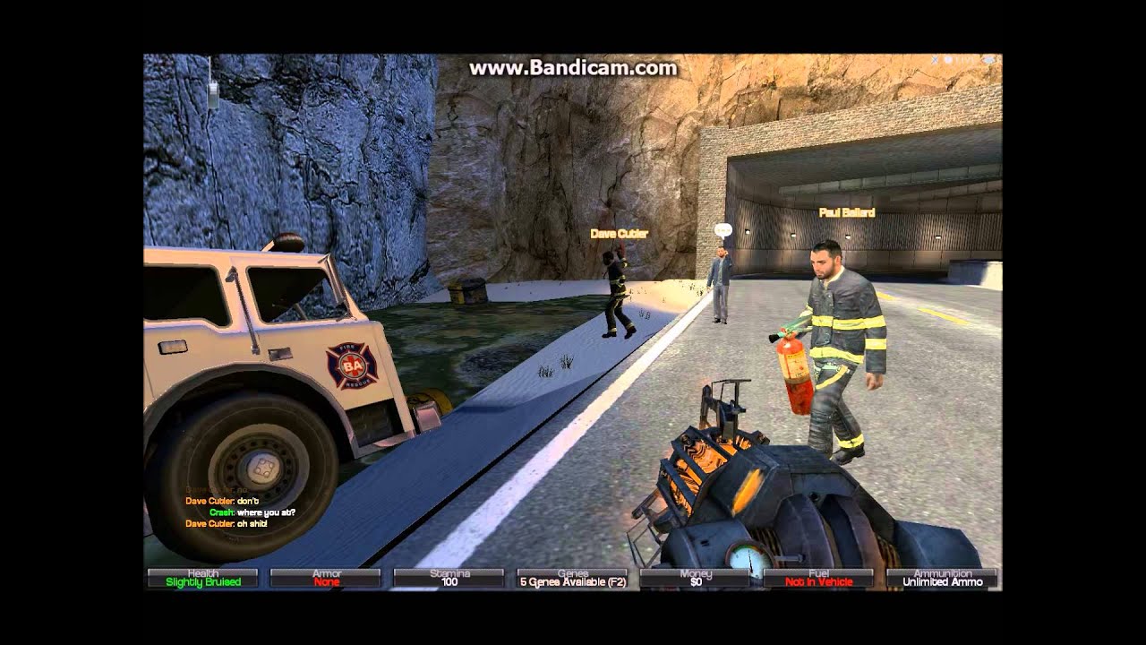 Just mano the fire fighter (GTA GMOD) - YouTube