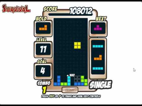 Tetris Survival - YouTube