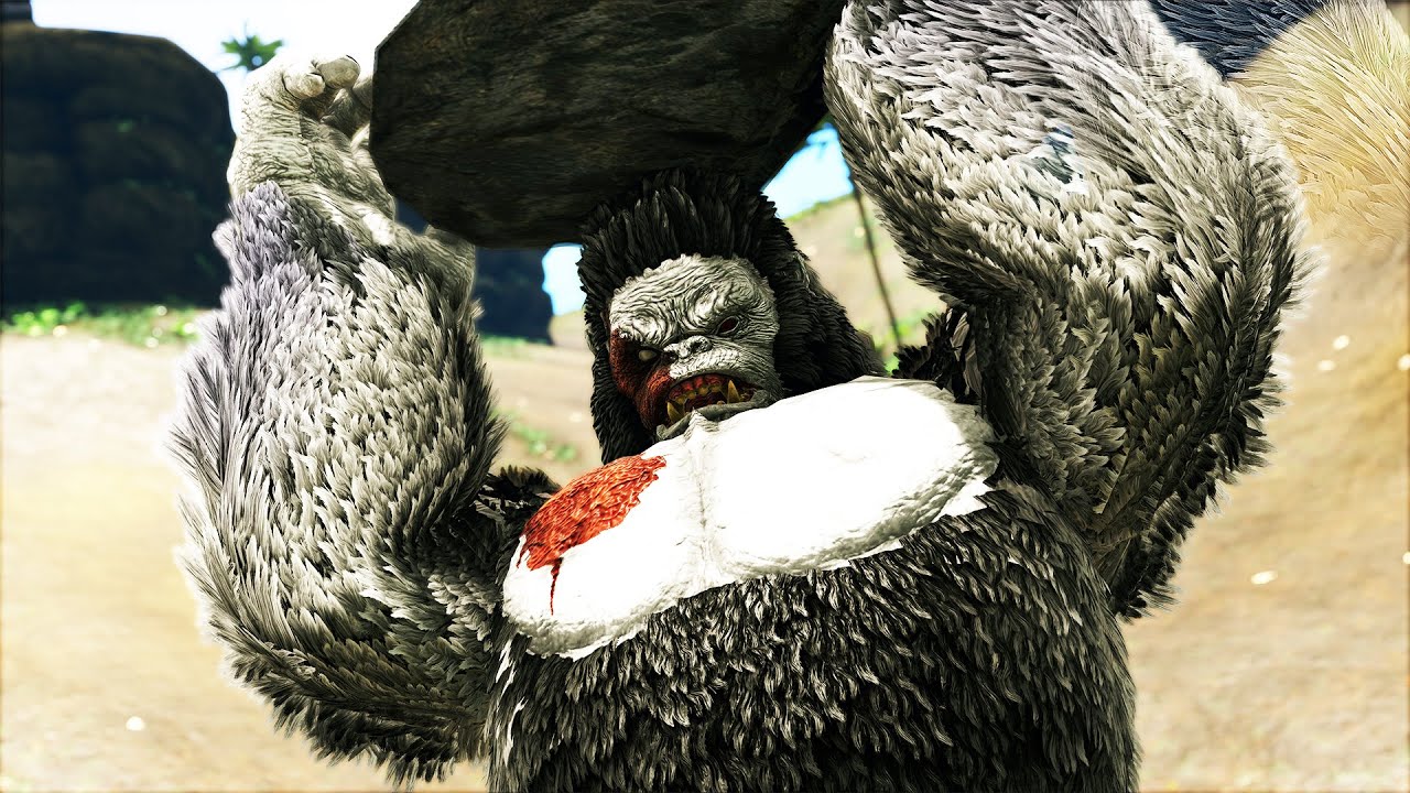 This Cursed Gorilla Truly Cursed Me Ark Survival Gaia Modded