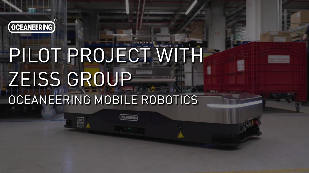 Pilot Project with Zeiss Group | Oceaneering Mobile Robotics - YouTube