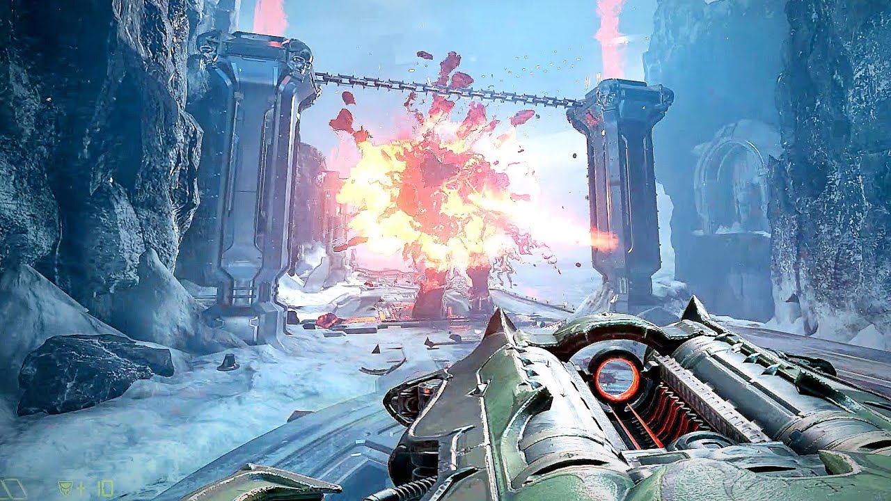 Doom Eternal Cultist Base Master Level Nightmare Pure Combat - YouTube