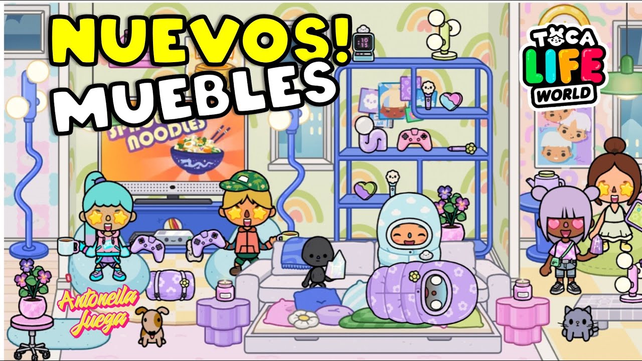 Nuevo Paquete de Muebles a Duo (TOCA LIFE WORLD) - YouTube
