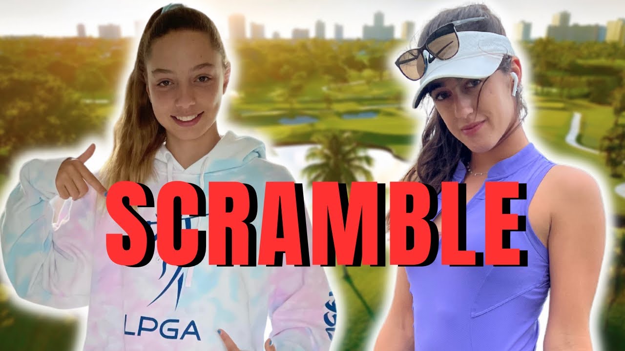 Going LOW With 16 YR OLD Golfer!!! | Sabrina Andolpho - YouTube
