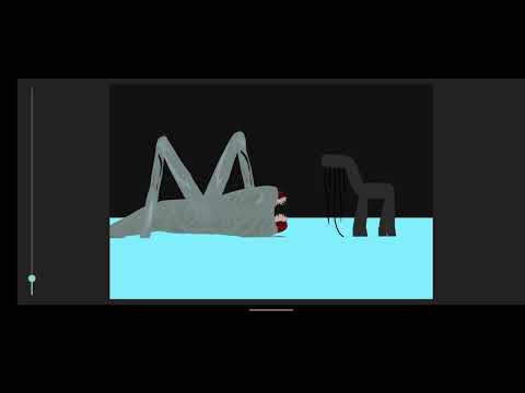 Trevor henderson the sea eater vs day 17 (wandering faith) - YouTube