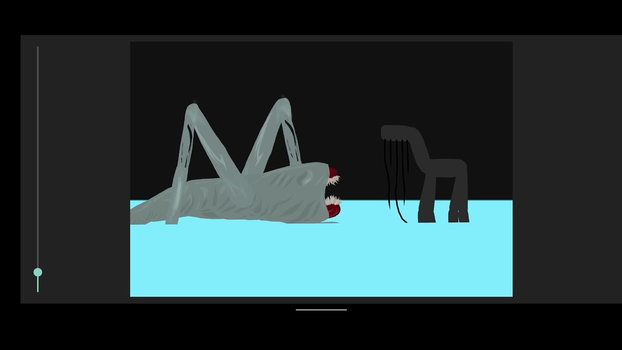 Trevor henderson the sea eater vs day 17 (wandering faith) - YouTube