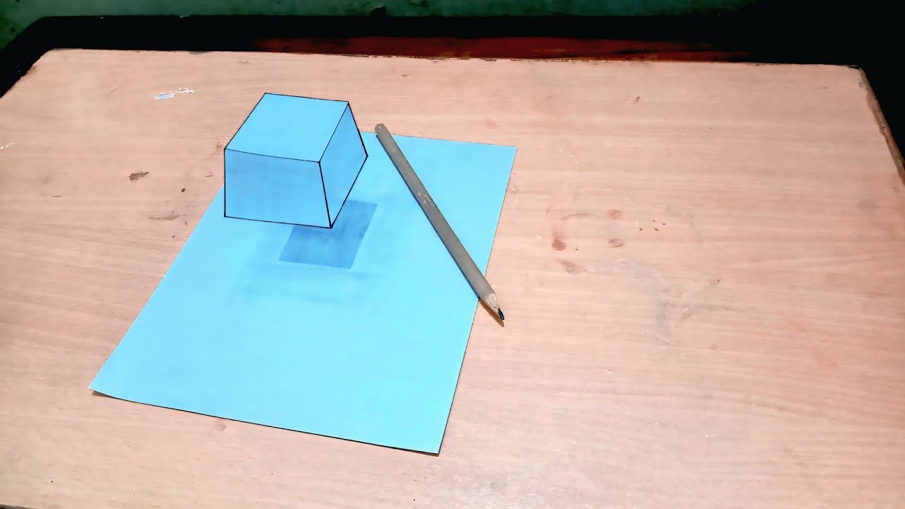 How To Draw 3D Drawing Of You Guys.... - YouTube