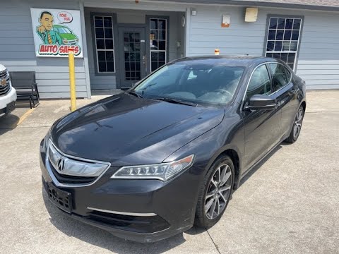 2015 Acura TLX 4dr Sdn FWD V6 Tech (Houston, Texas) - YouTube