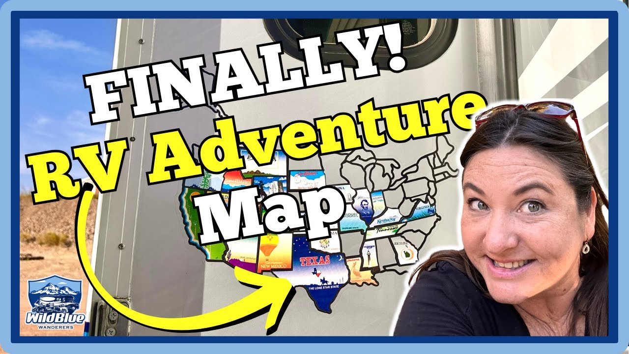 Our RV Travel Map is Up! - YouTube