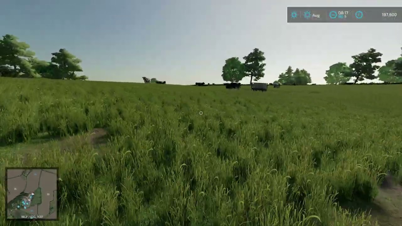 Grazing - custom map pastures - FS22 - YouTube