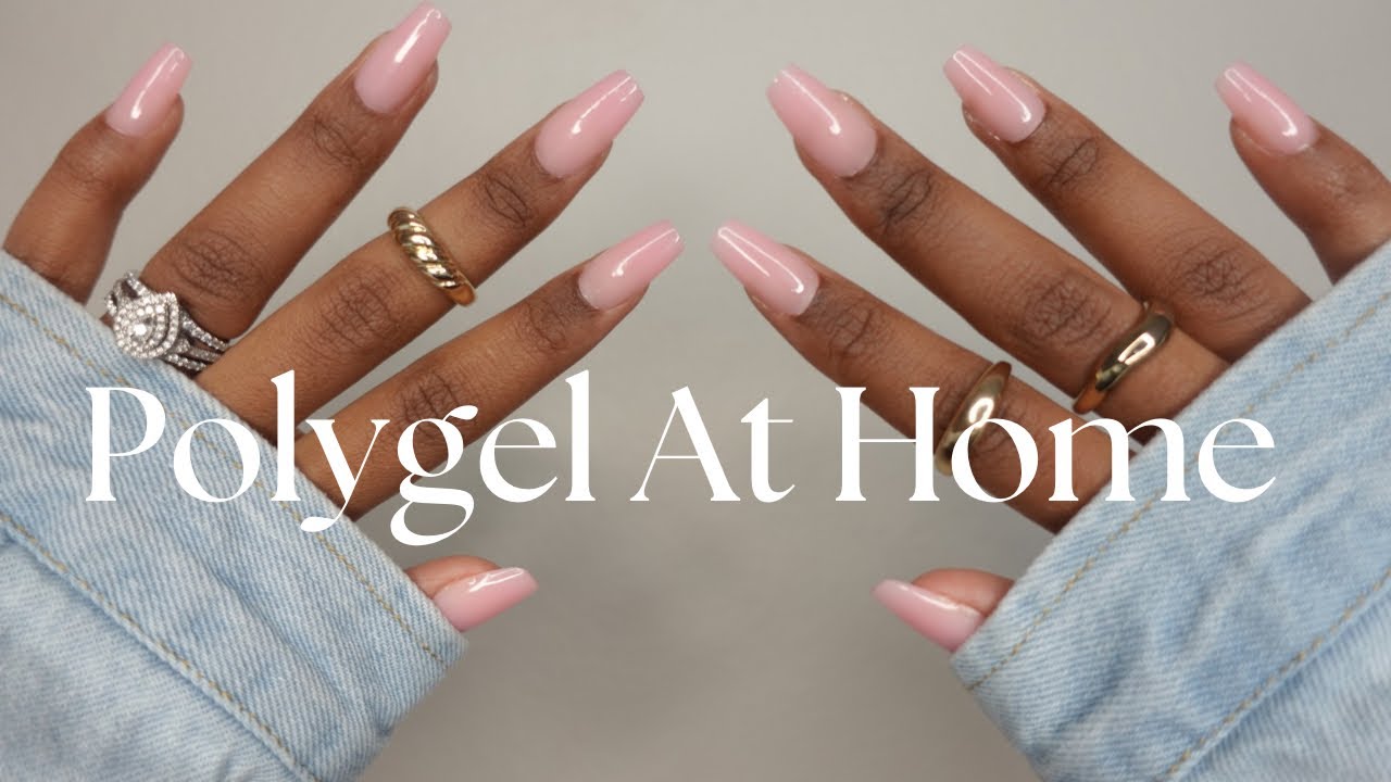 POLYGEL NAILS USING DUAL FORMS | BEGINNER FRIENDLY | NAIL TUTORIAL ...