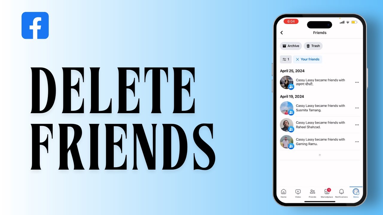 How To Delete All Facebook Friends In One Click - YouTube