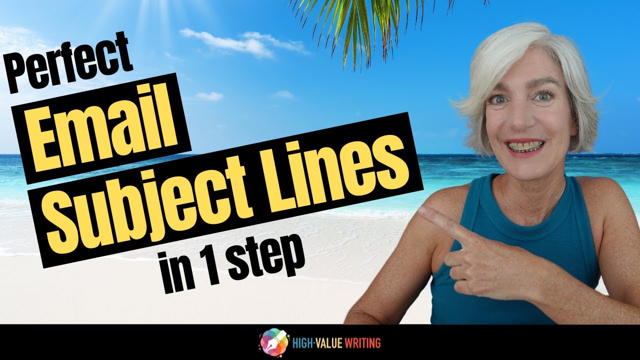 Write a Perfect Email Subject Line in One Step! - YouTube