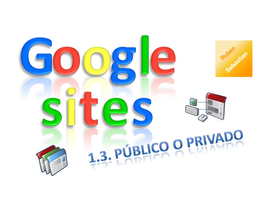 Curso de Google Sites: 1.3. Sites público o privado. Vídeo tutorial ...