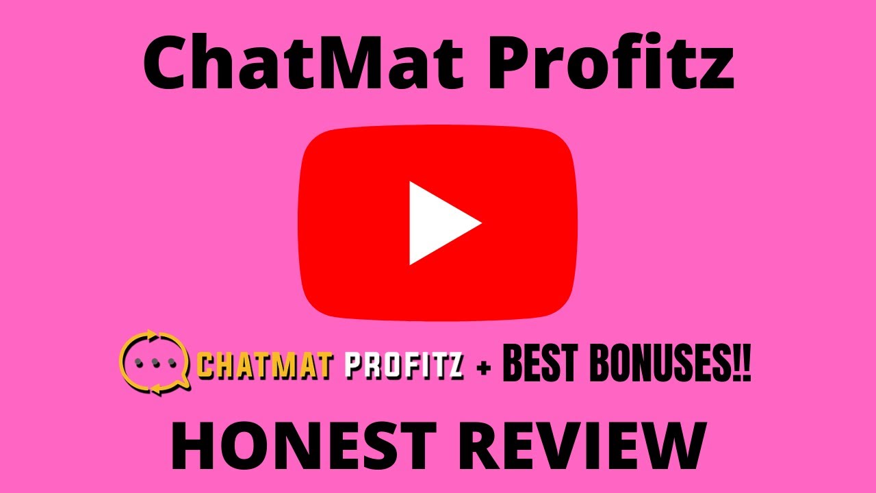 Chatmat Profitz Review - Honest Review of Chatmat Profits | INSANE ...