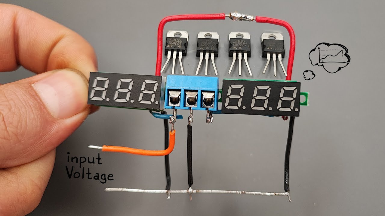 Regulator Voltage : Exploring 78XX Series Input and Output Voltages ...