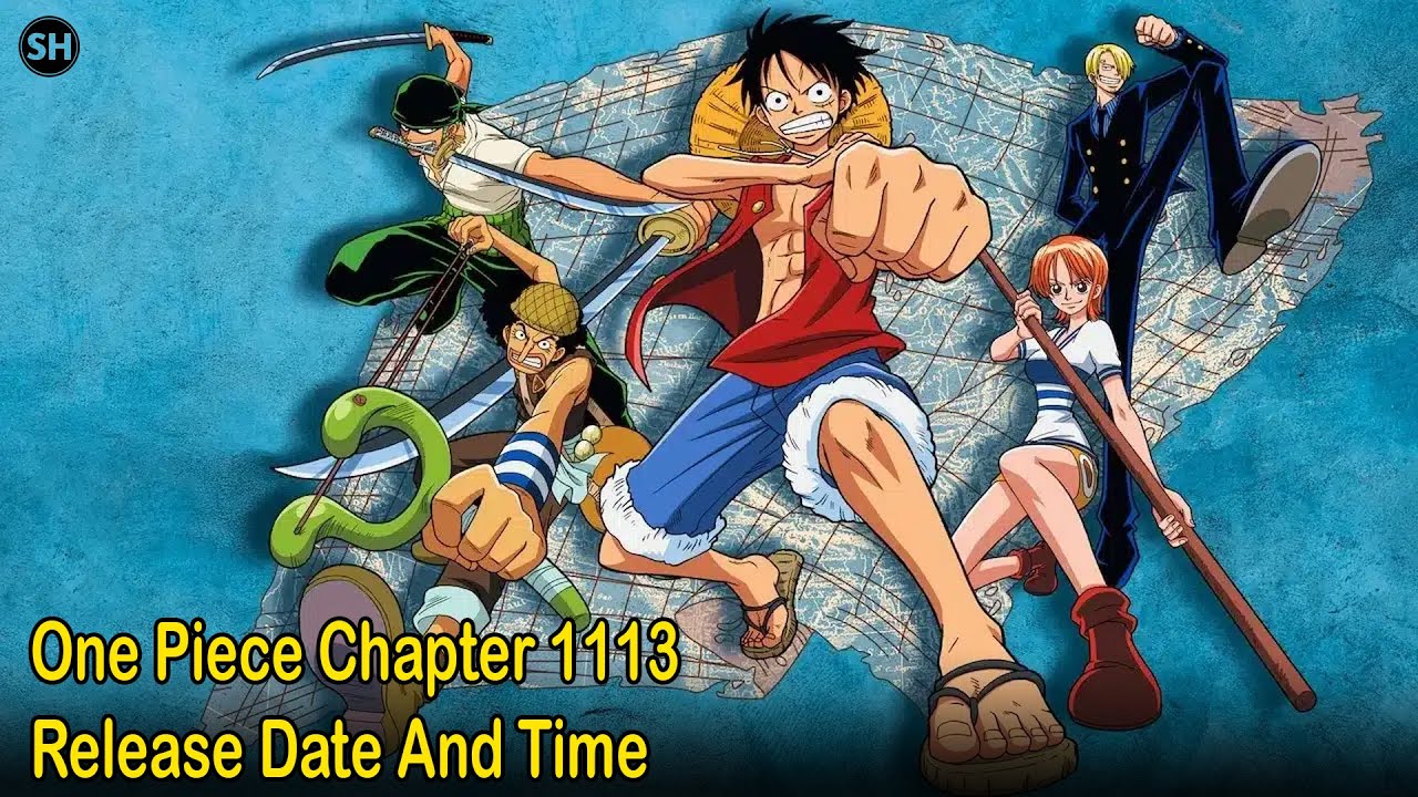 One Piece Chapter 1113 Release Date And Time - YouTube