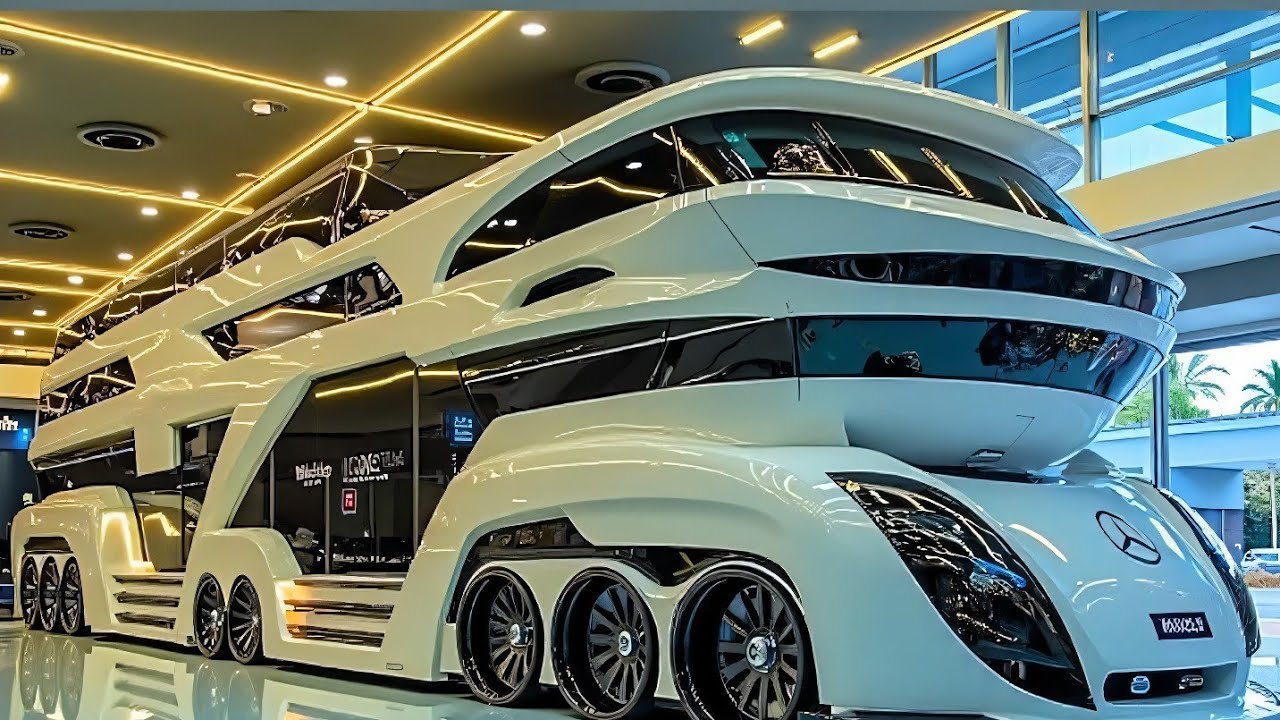 Ultimate Luxury: Inside Mercedes' Next-Level Motorhome - YouTube
