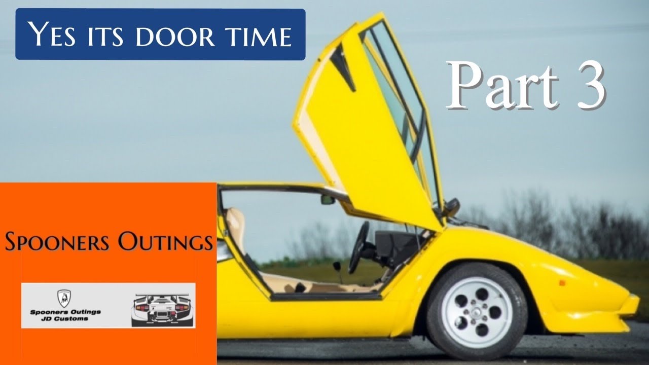 Making countach doors p3 - YouTube