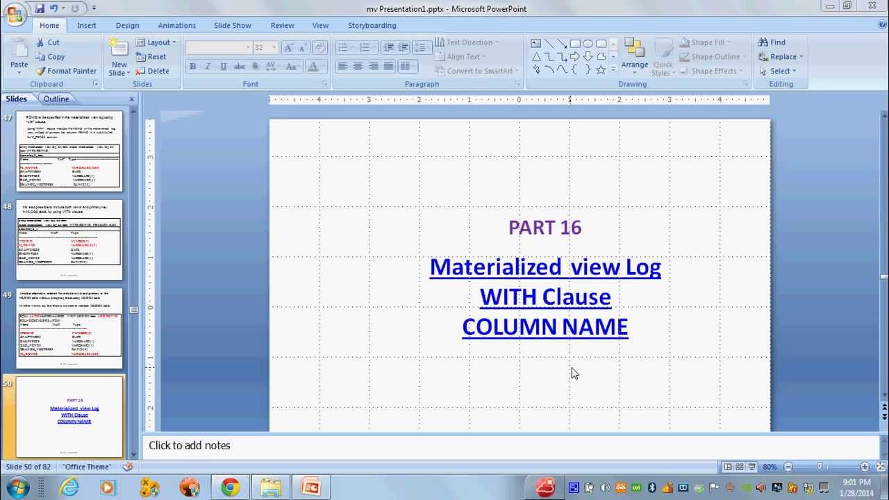 part 16 mlog$ with column name - YouTube