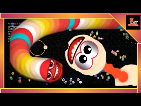 🐍WORM MATE ZONE IO | Rằn Săn Mồi | BIGGEST GIANT SLITHER SNACK | #167 ...