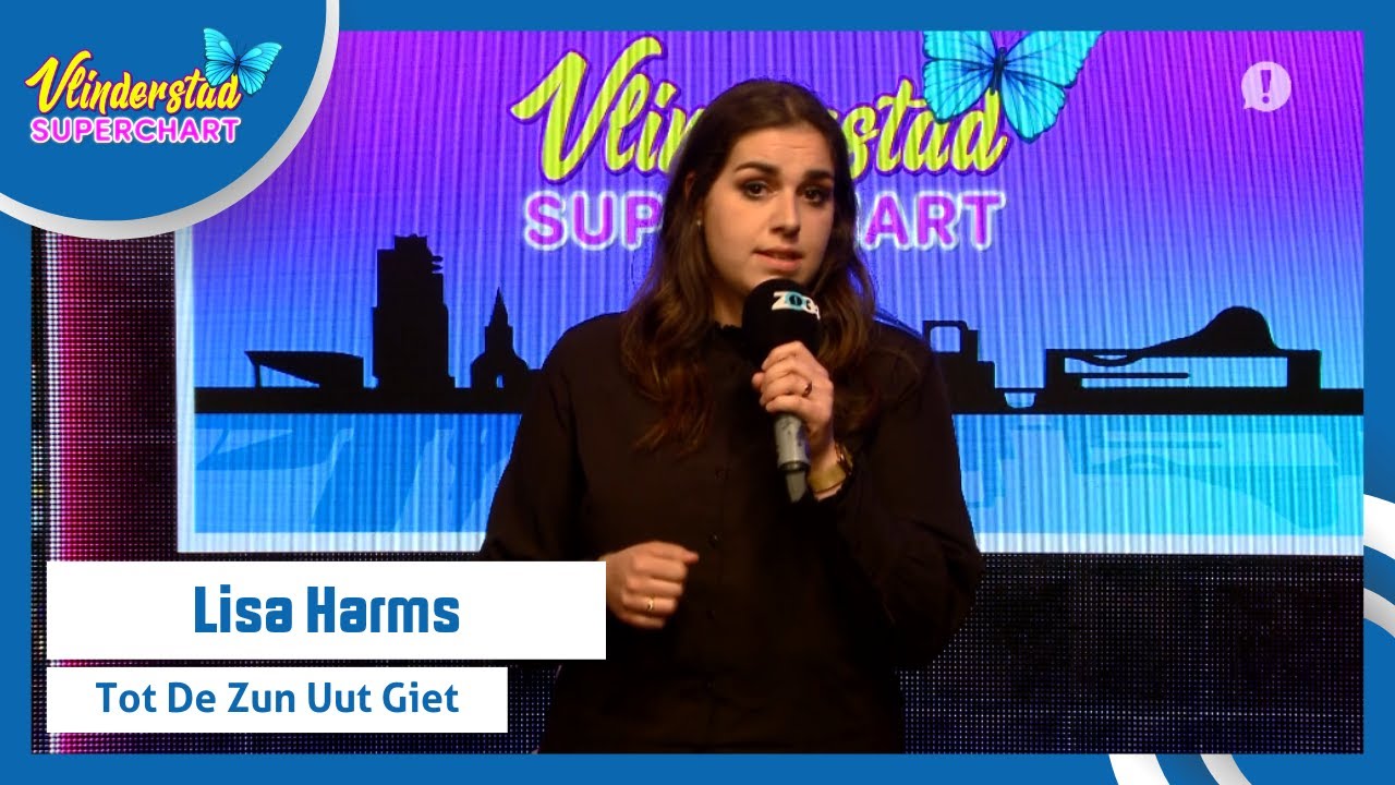 ZO!34 - Vlinderstad Superchart - Lisa Harms - Tot De Zun Uut Giet - YouTube