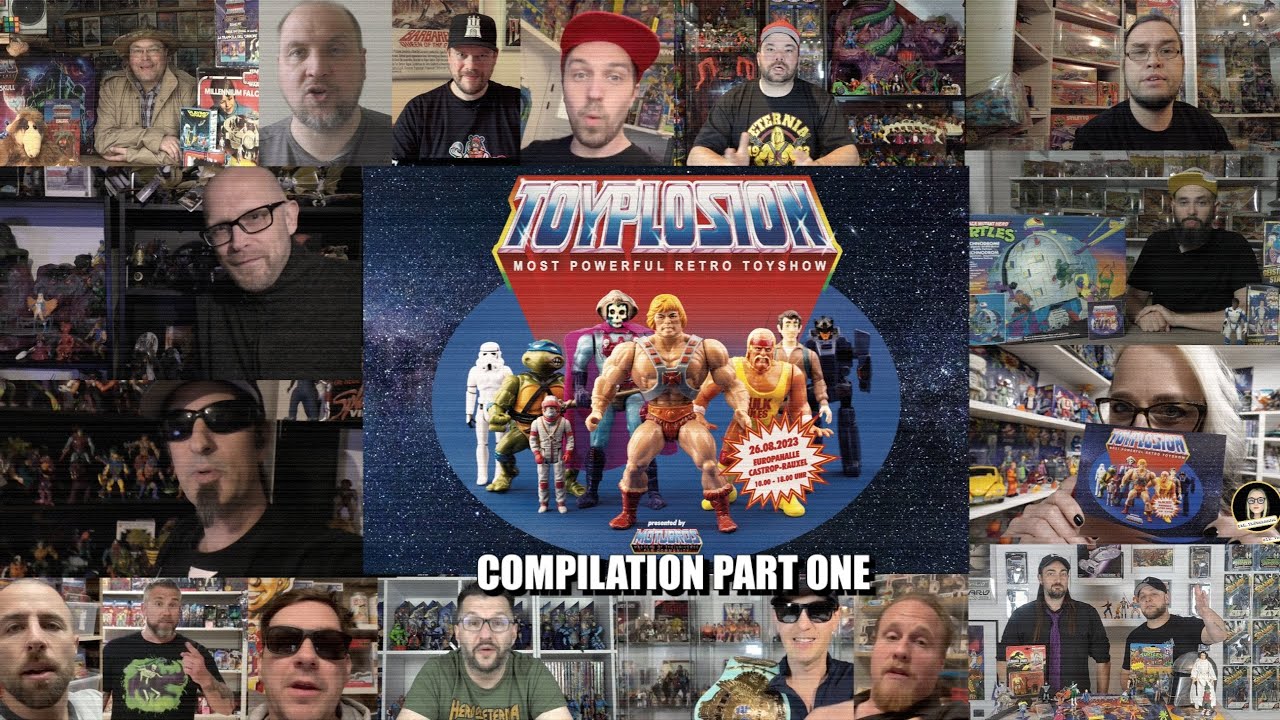 TOYPLOSION most powerful RETRO TOYSHOW compilation part one 🔥 Danke an ...