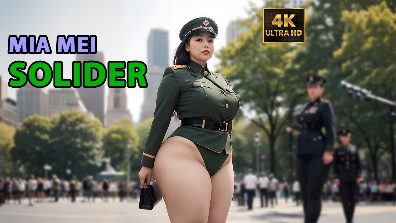 [4K] - Mia Mei Joins the Military: A New Chapter Begins? | AI LOOKBOOK - YouTube