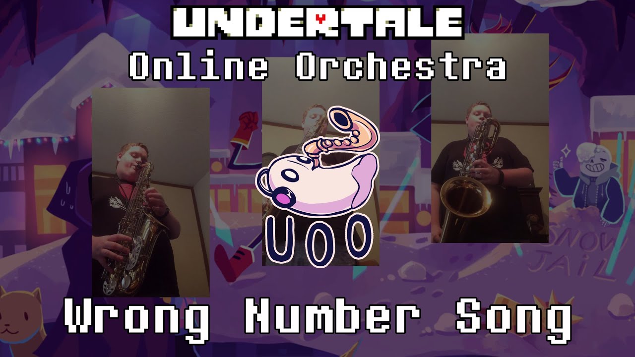 Wrong Number Song - Undertale Online Orchestra [Member Remix] - YouTube