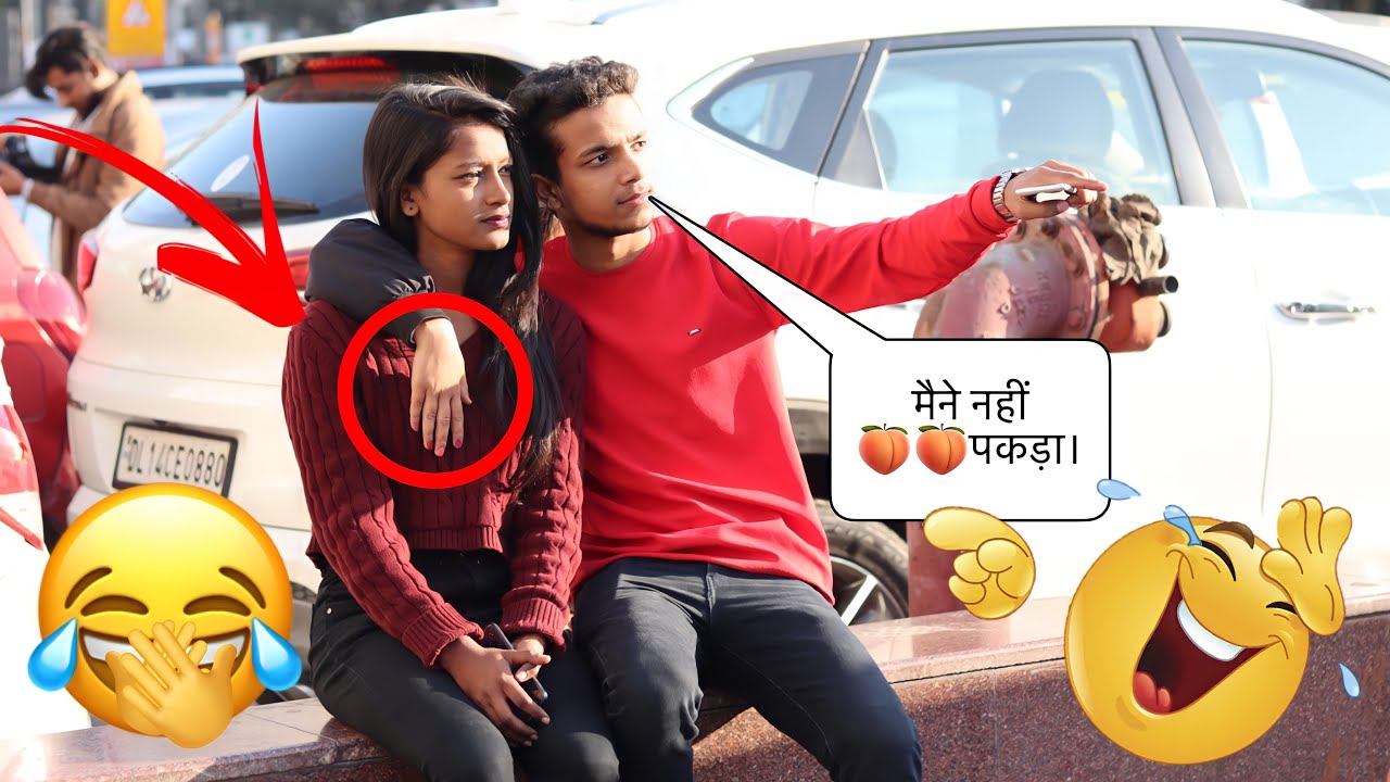 Extra Hand Prank 🤣 On Cute Girl || Amazing Reaction 😍 || Extra Hand ...