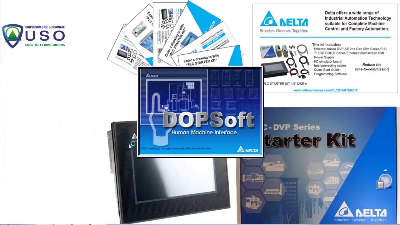 PLC DELTA Creación de Nuevo Proyecto en DOPSoft - YouTube