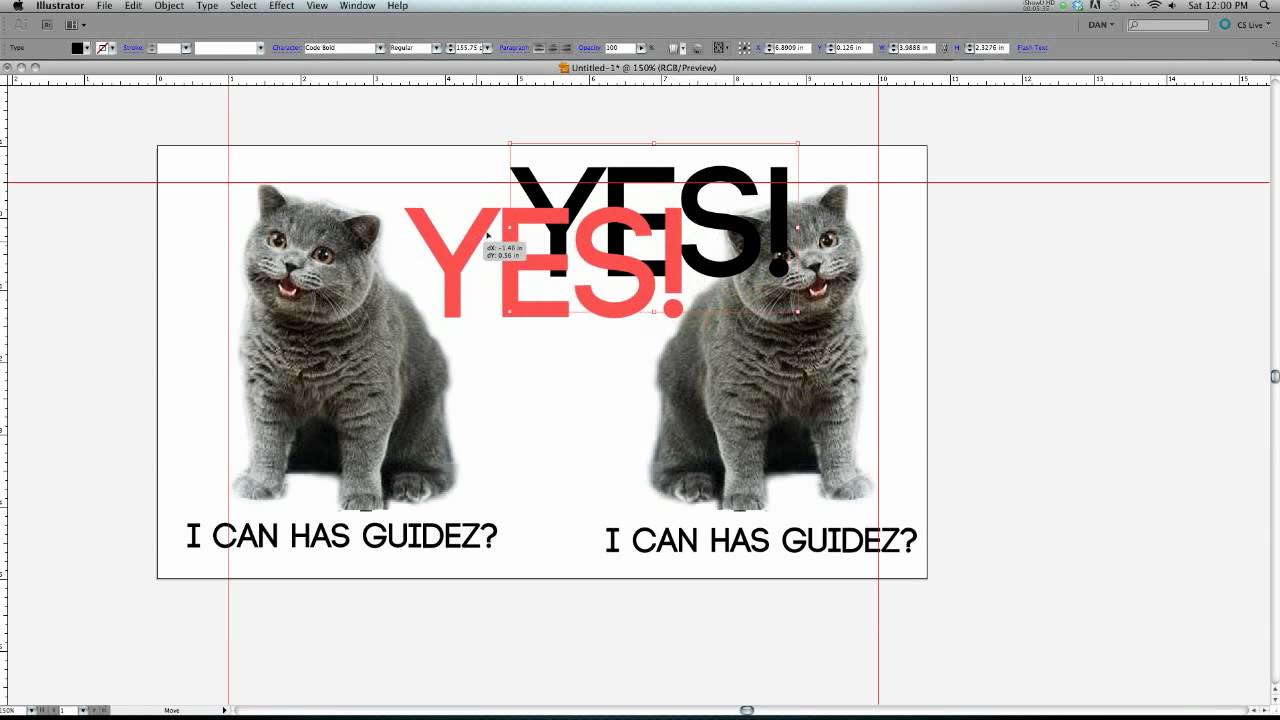 Illustrator Guides Tips And Tricks Youtube