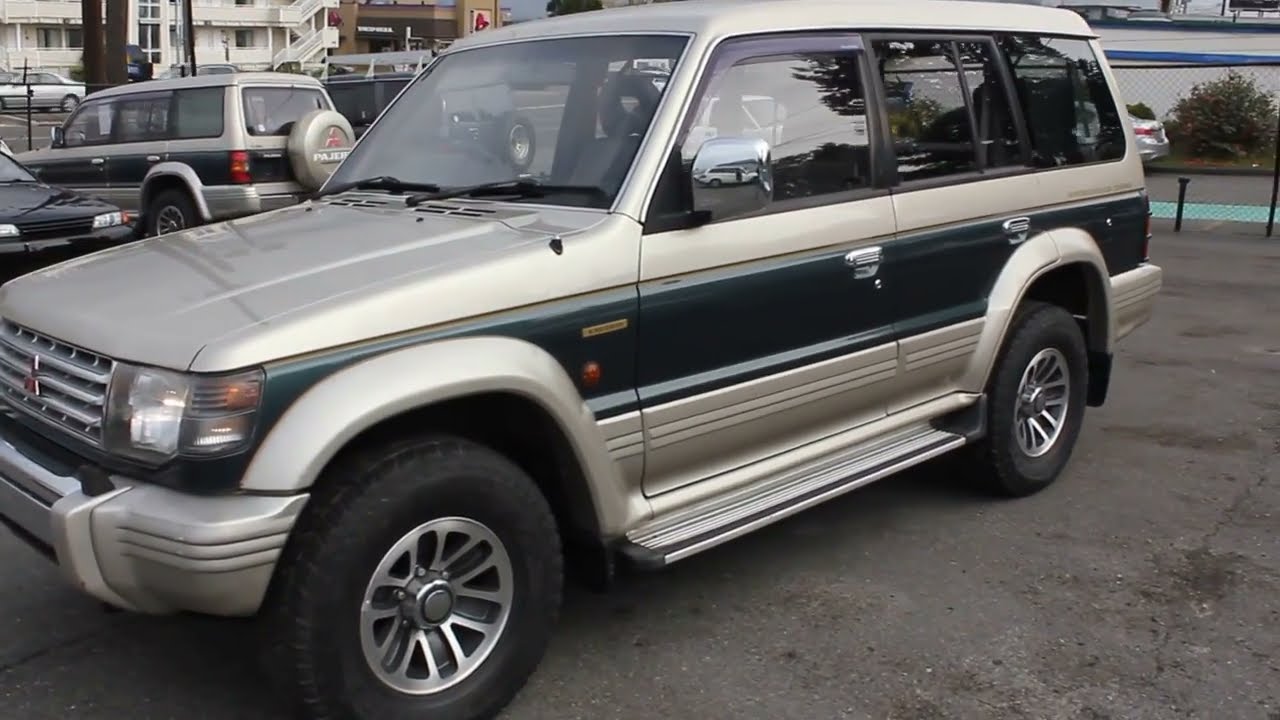 Mitsubishi Pajero Montero 1991, turbo diesel AT, 74500ml - YouTube