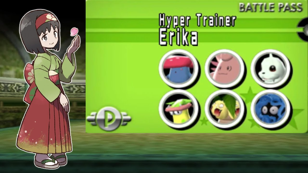 Gym Leader Erika's Team | Pokemon Battle Revolution - YouTube