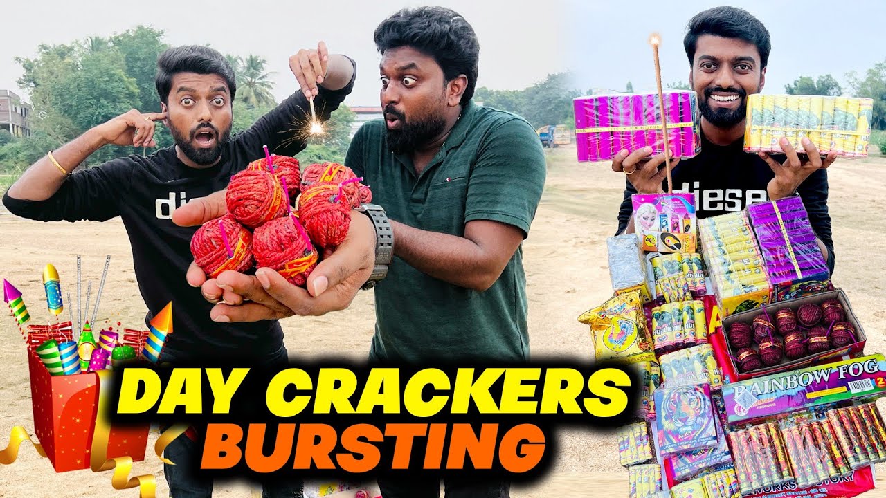 DAY CRACKERS BURSTING 🧨 Most Expected 😍 Super Slow Motion Shots 🔥 | DAN ...