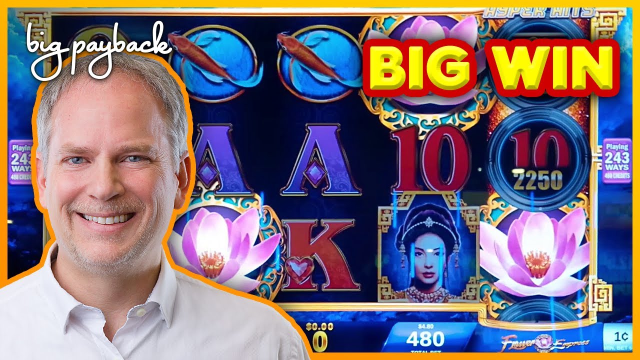 Hyper Hits Flower Empress Slot - BIG WIN BONUS! - YouTube