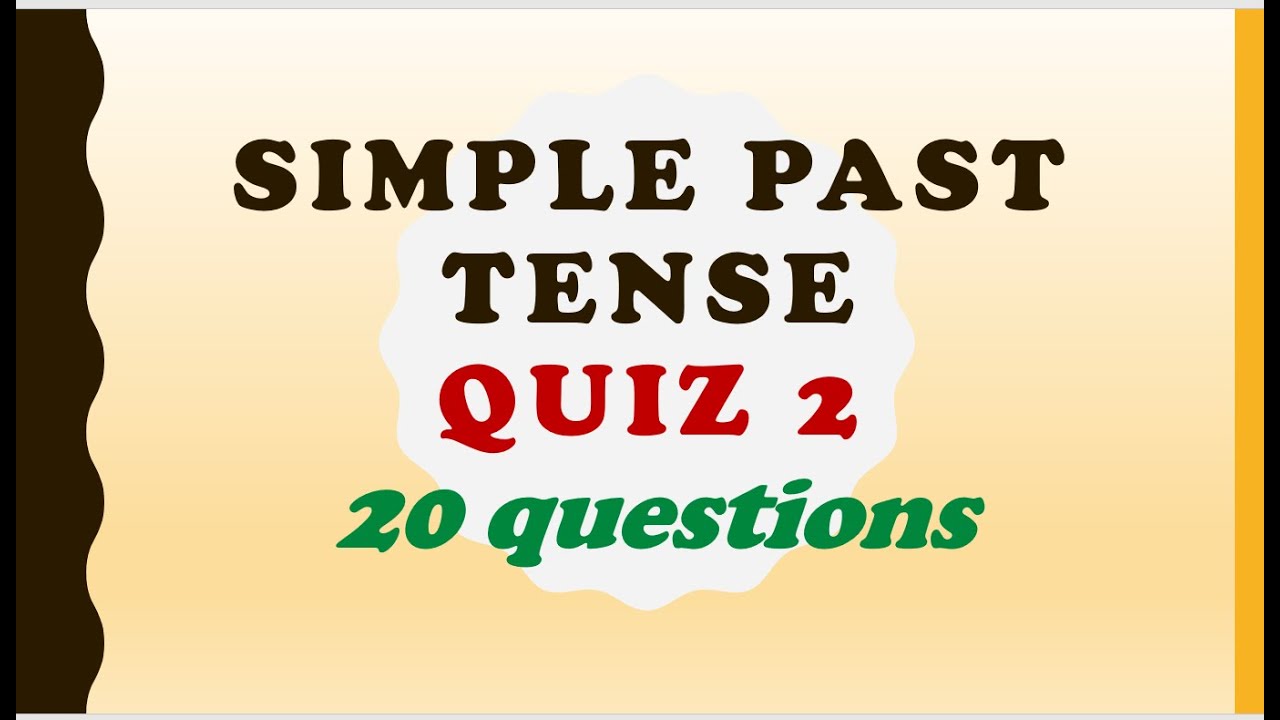 SIMPLE PAST QUIZ CHALLENGE 2| Hit the scoreboard with 20/20 - YouTube