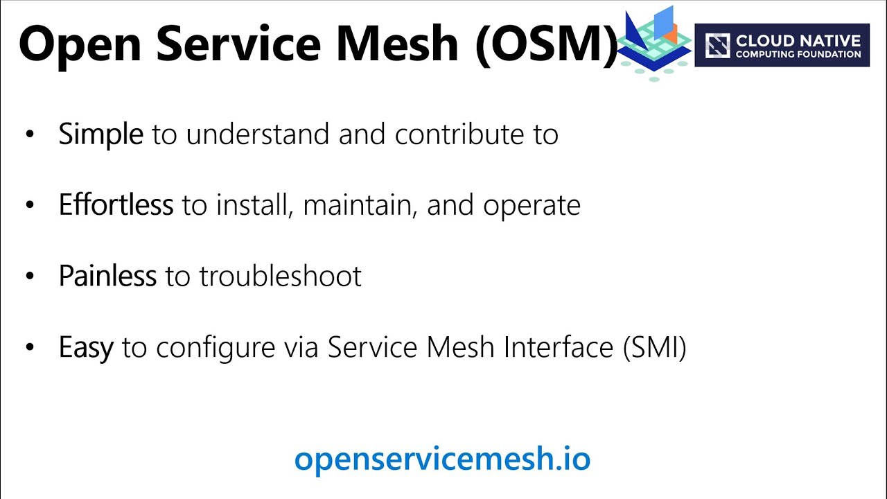 Azure Kubernetes Service (AKS) Open Service Mesh - YouTube