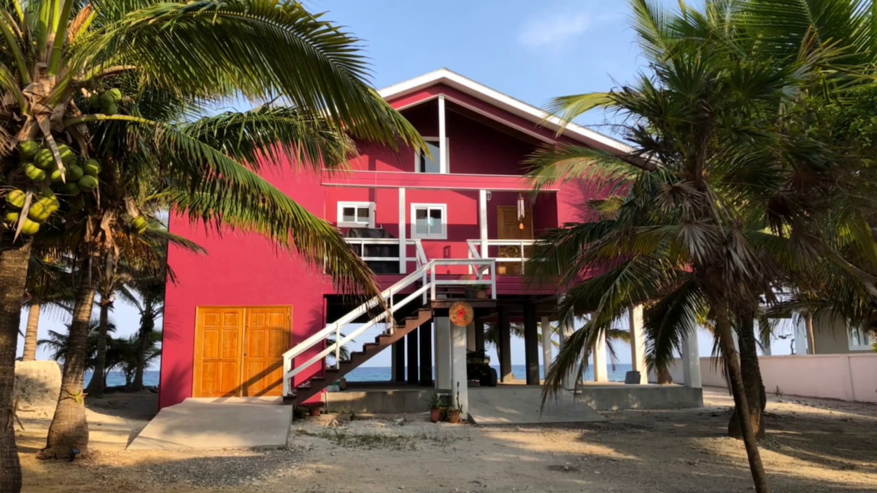 Hibiscus House Utila - YouTube