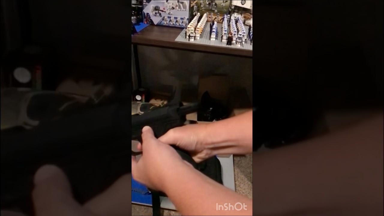 Shooting Airsoft Aapo1 in Slow Mo - YouTube