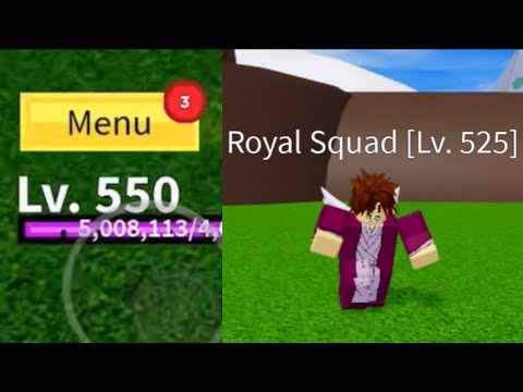 DEFEATING ROYAL SQUAD’S LEVEL [550] | ROBLOX BLOX FRUIT - YouTube